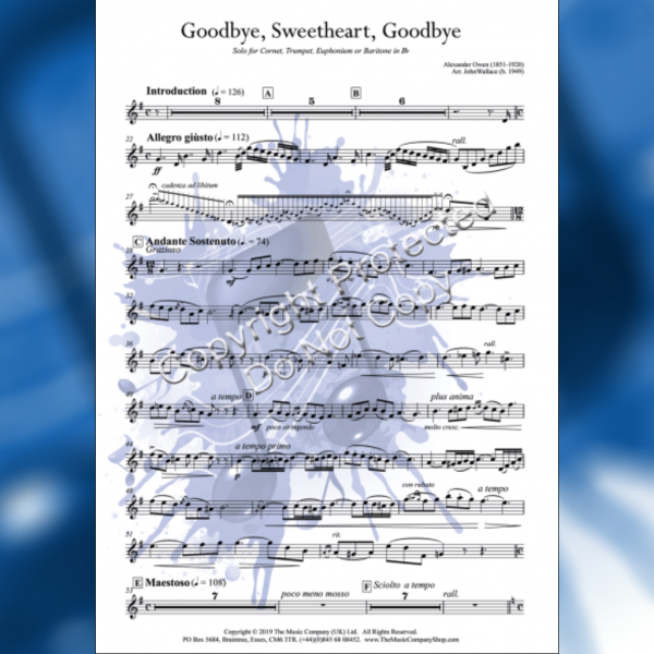 Goodbye Sweetheart, Goodbye (download)